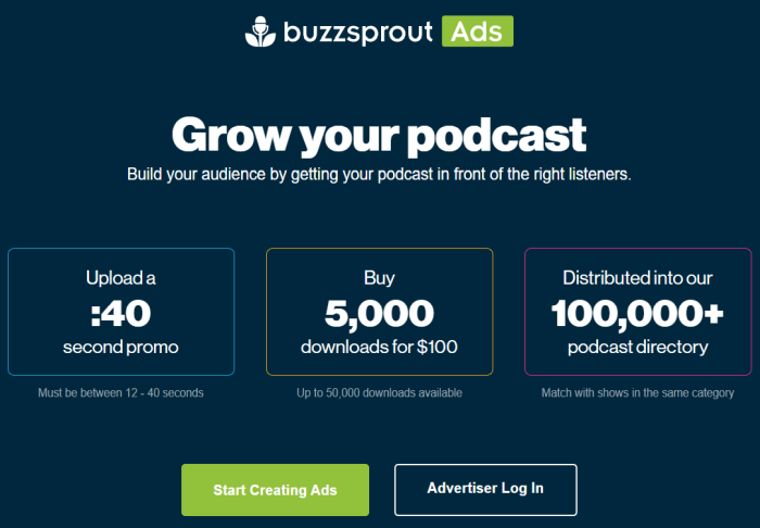 Buzzsprout starts podcaster advertising program at $20 CPM; 70/30 revenue split - RAIN News