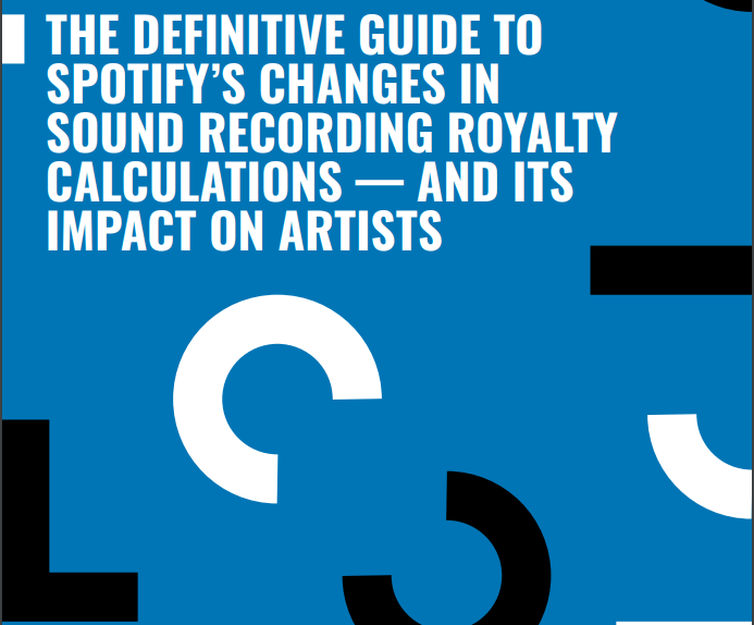 "Definitive Guide" to Spotify's updated royalty system pits labels vs ...
